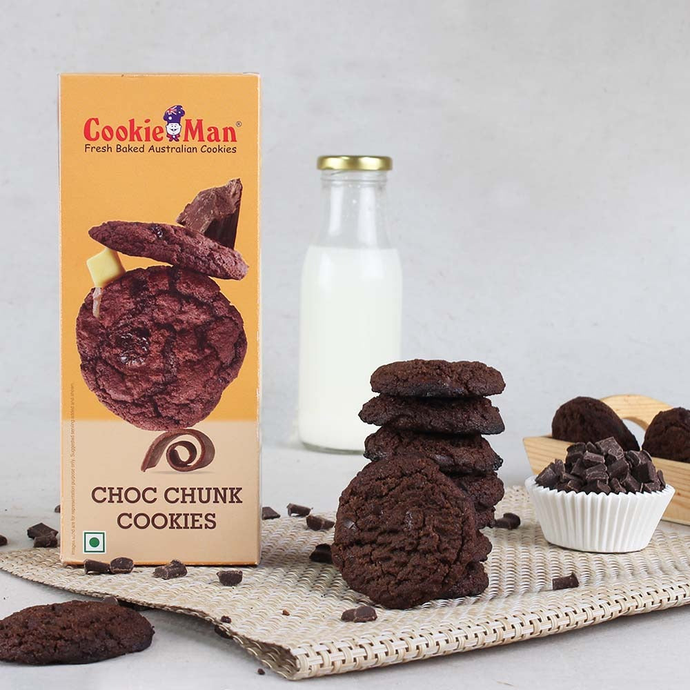 Choc Chunk Cookie Carton - 120gm | Cookie Man India – CookieMan