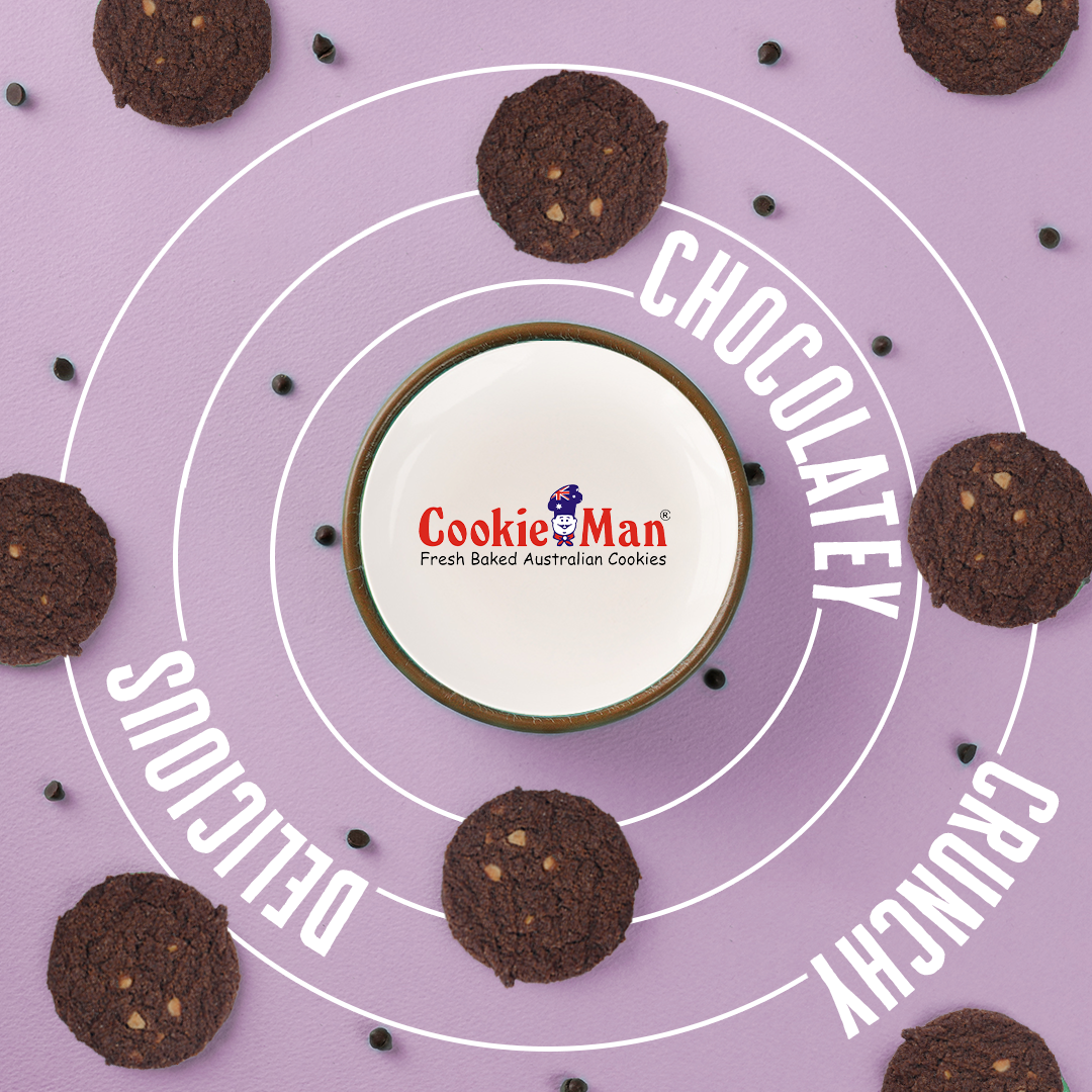 Double Choc Chip 200g-TC – CookieMan