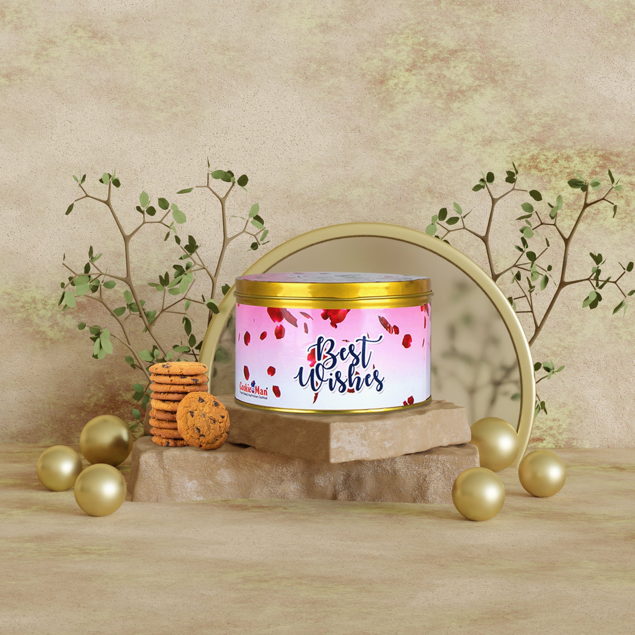 Best Wishes Assorted Cookies – CookieMan